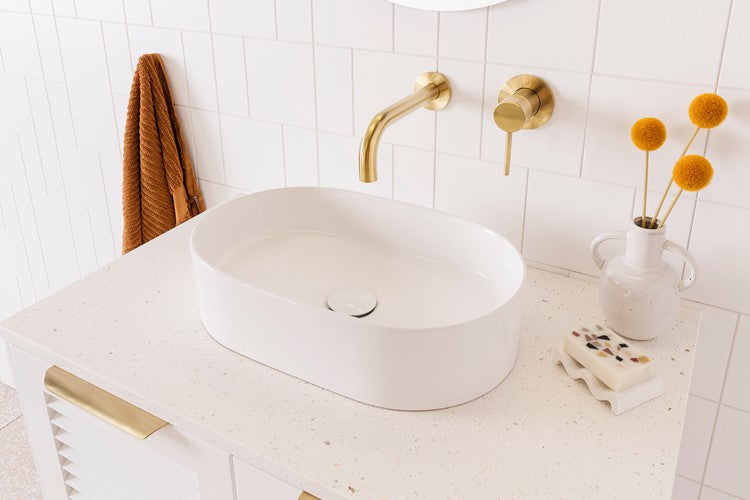 ADP Patty Above Counter Basin - Gloss White – Wellsons