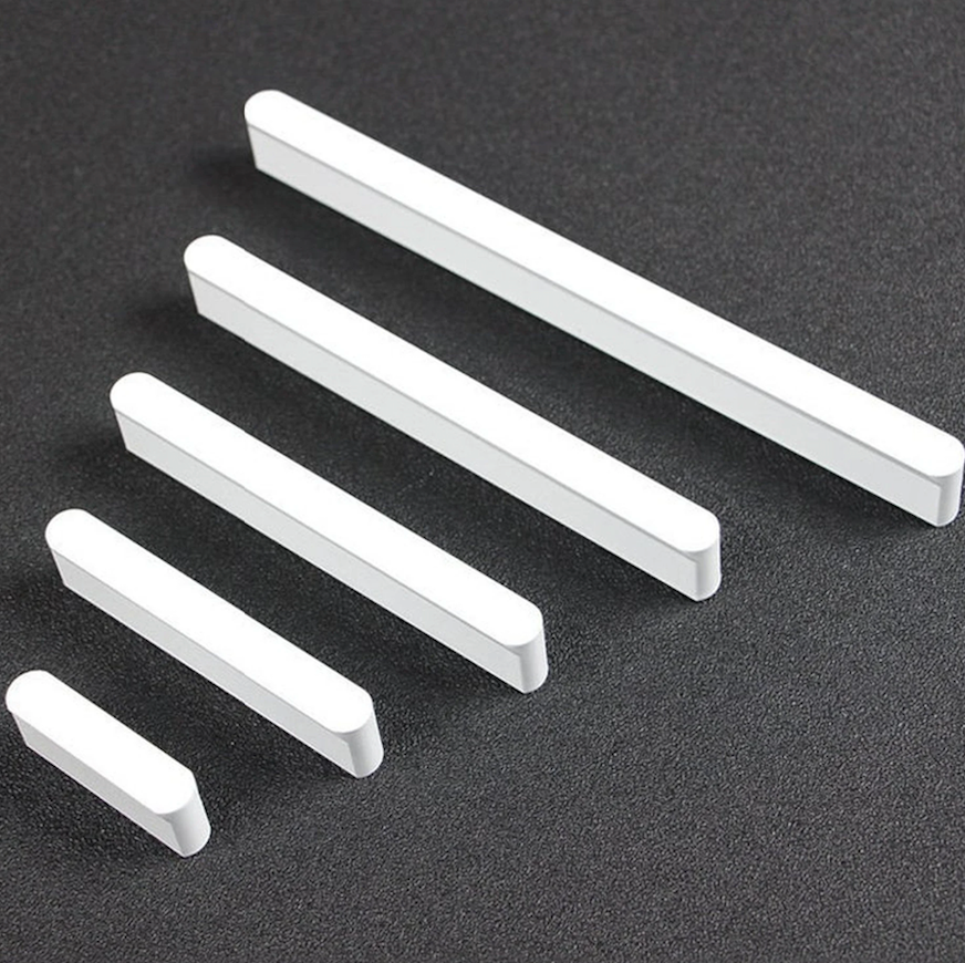 White Cabinet Handles – Wellsons