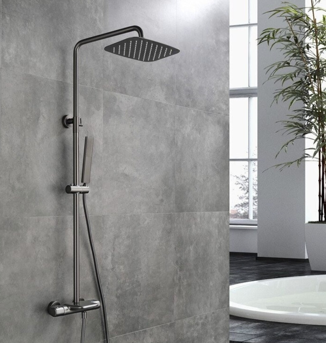 Gunmetal Shower Head – Wellsons