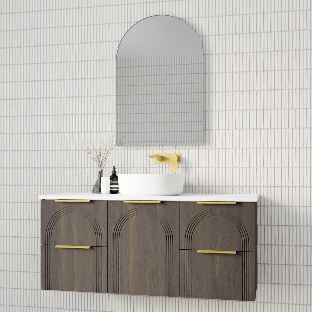 Marquis Arco Wall Hung Vanity – Wellsons