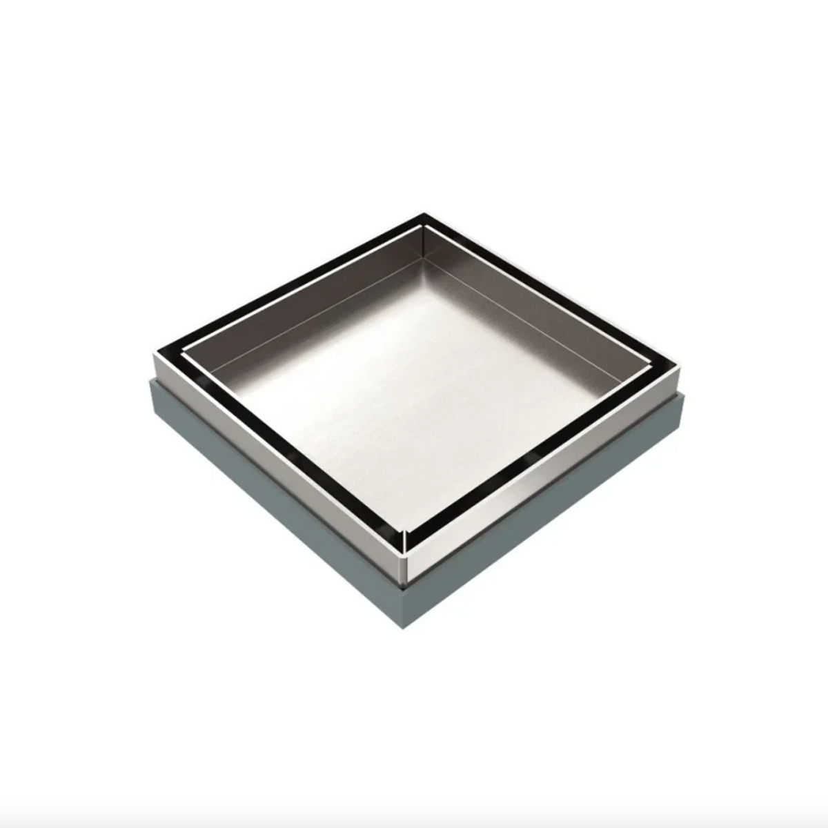 Tile Insert Floor Waste Stainless Steel Brushed Nickel – Wellsons