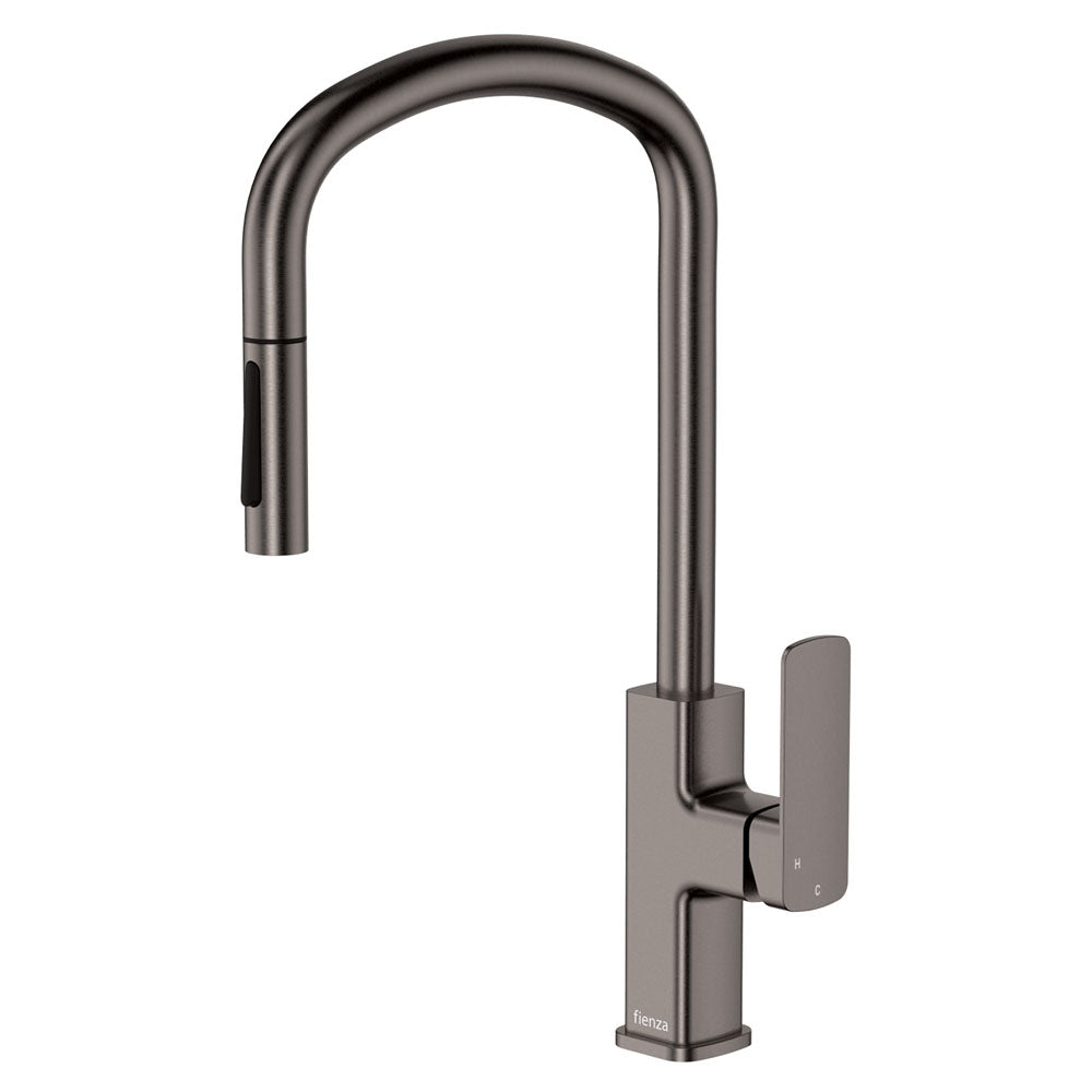 Fienza Tono Pull Out Sink Mixer - Gun Metal – Wellsons