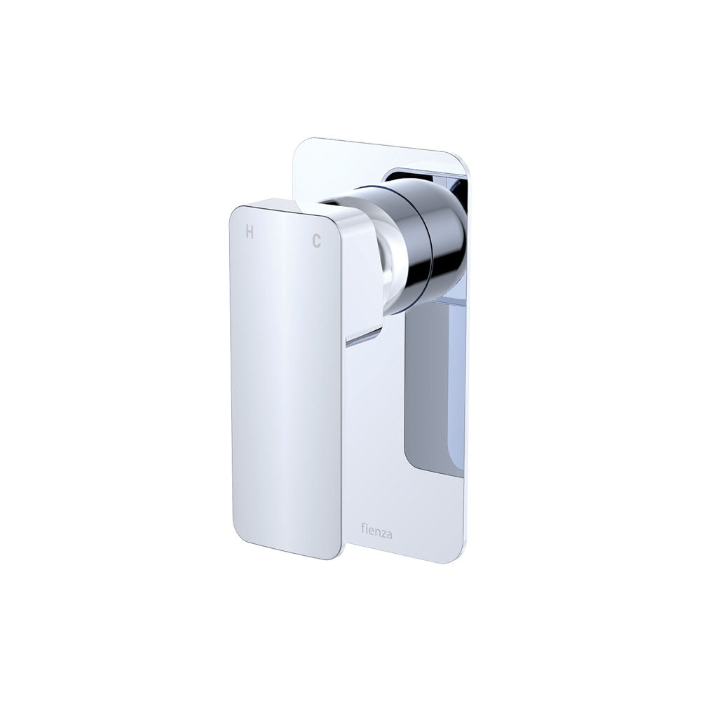 Fienza Tono Rectangular Plate Wall Mixer - Chrome – Wellsons