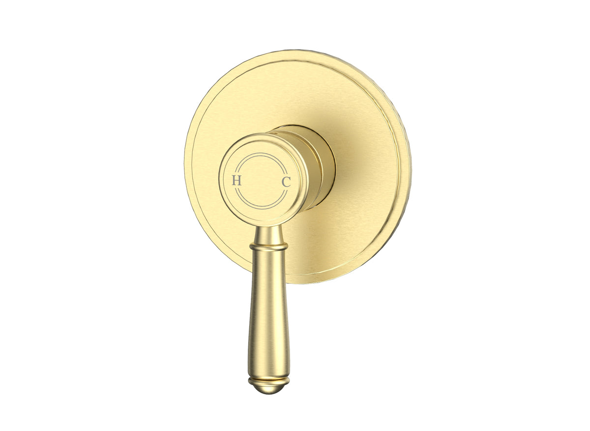 Ikon Clasico Wall Mixer Trim Kits - Brushed Gold – Wellsons