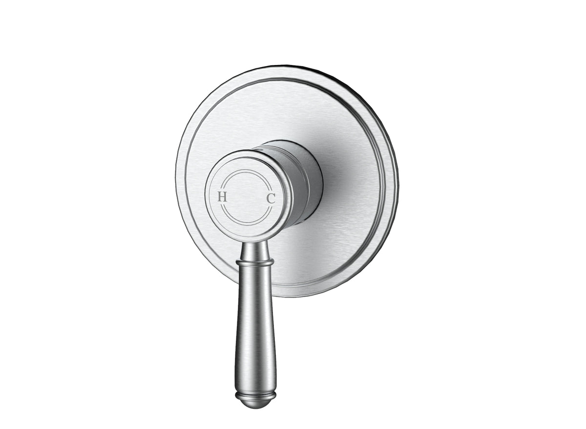 Ikon Clasico Wall Mixer Trim Kits - Brushed Nickel – Wellsons