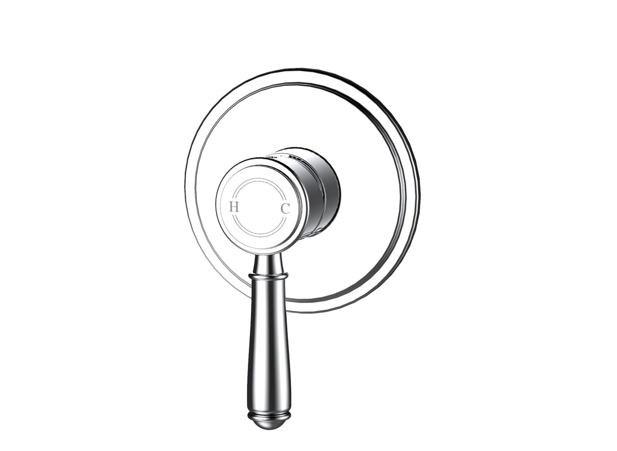Ikon Clasico Wall Mixer Trim Kits - Chrome – Wellsons