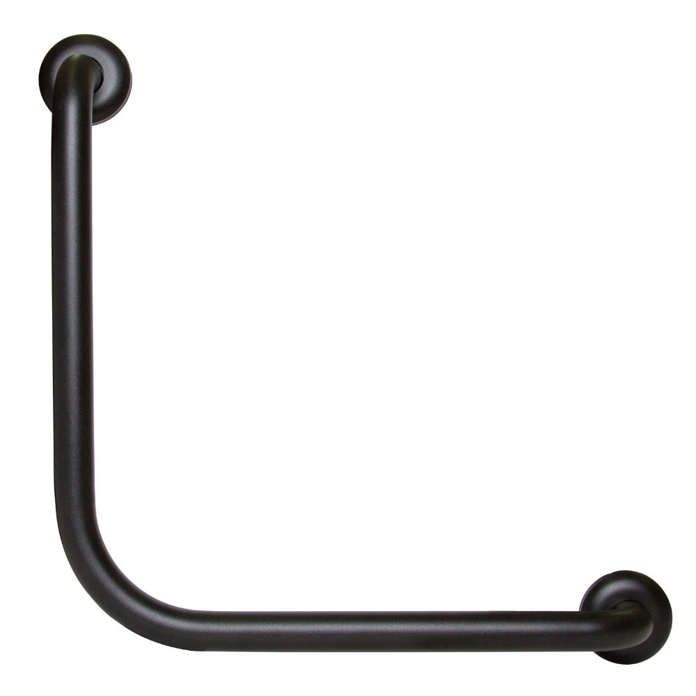 Metlam 90° Ambulant Grab Rail - Designer Black – Wellsons