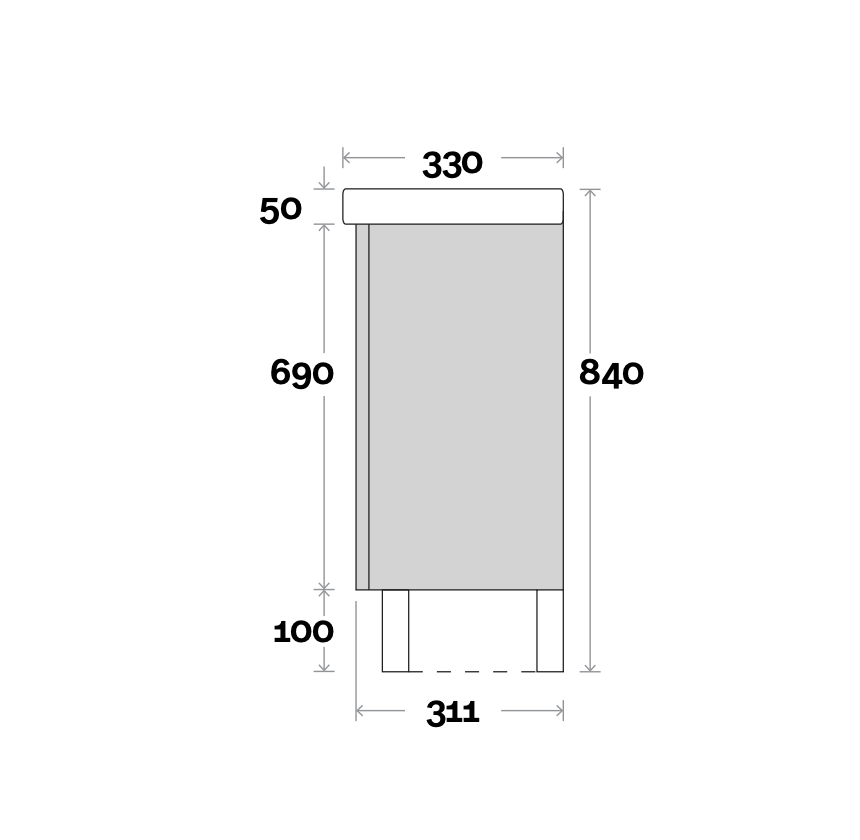 Marquis Caleta Compact Vanity – Wellsons