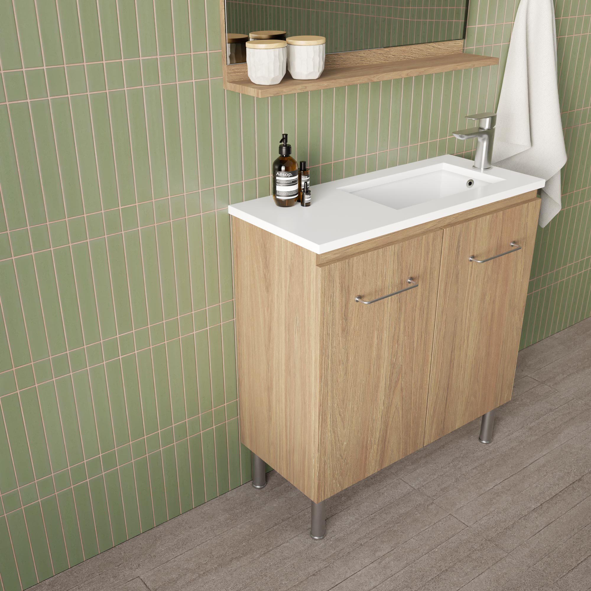 Marquis Phoenix Compact Vanity – Wellsons