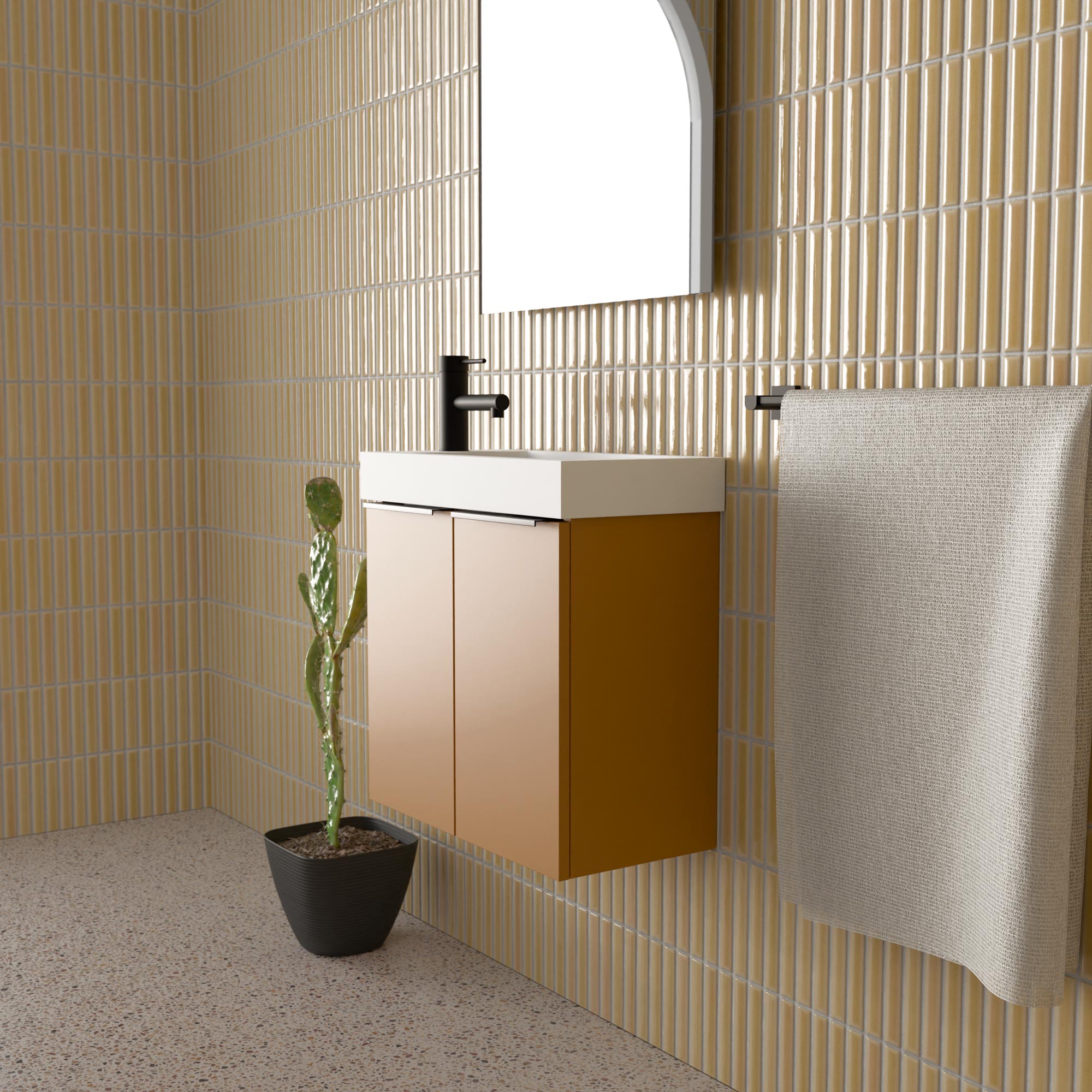 Marquis Emerald Compact Vanity – Wellsons
