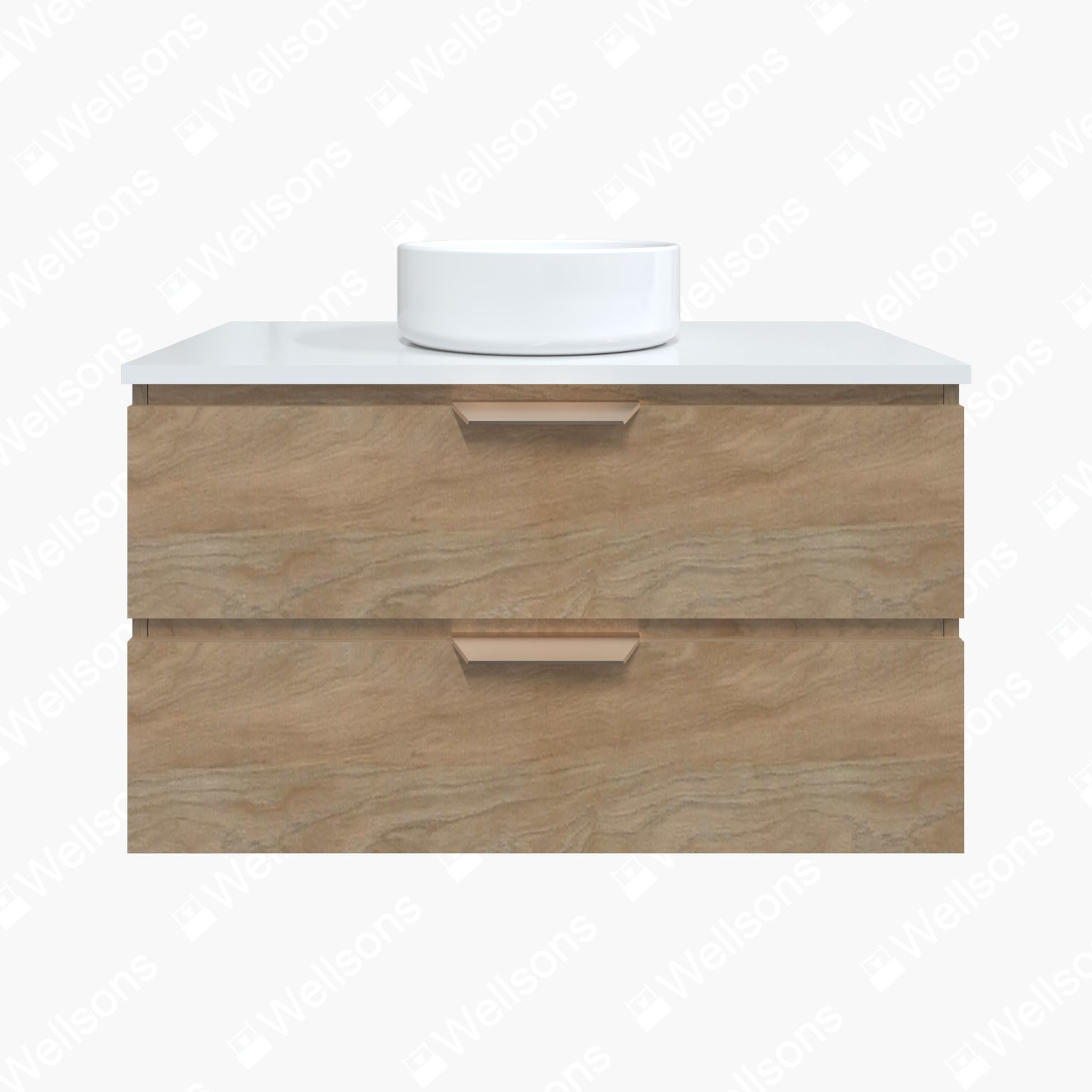 Timberline Nevada Plus Wall Hung Vanity with Above Counter Basin – Wellsons