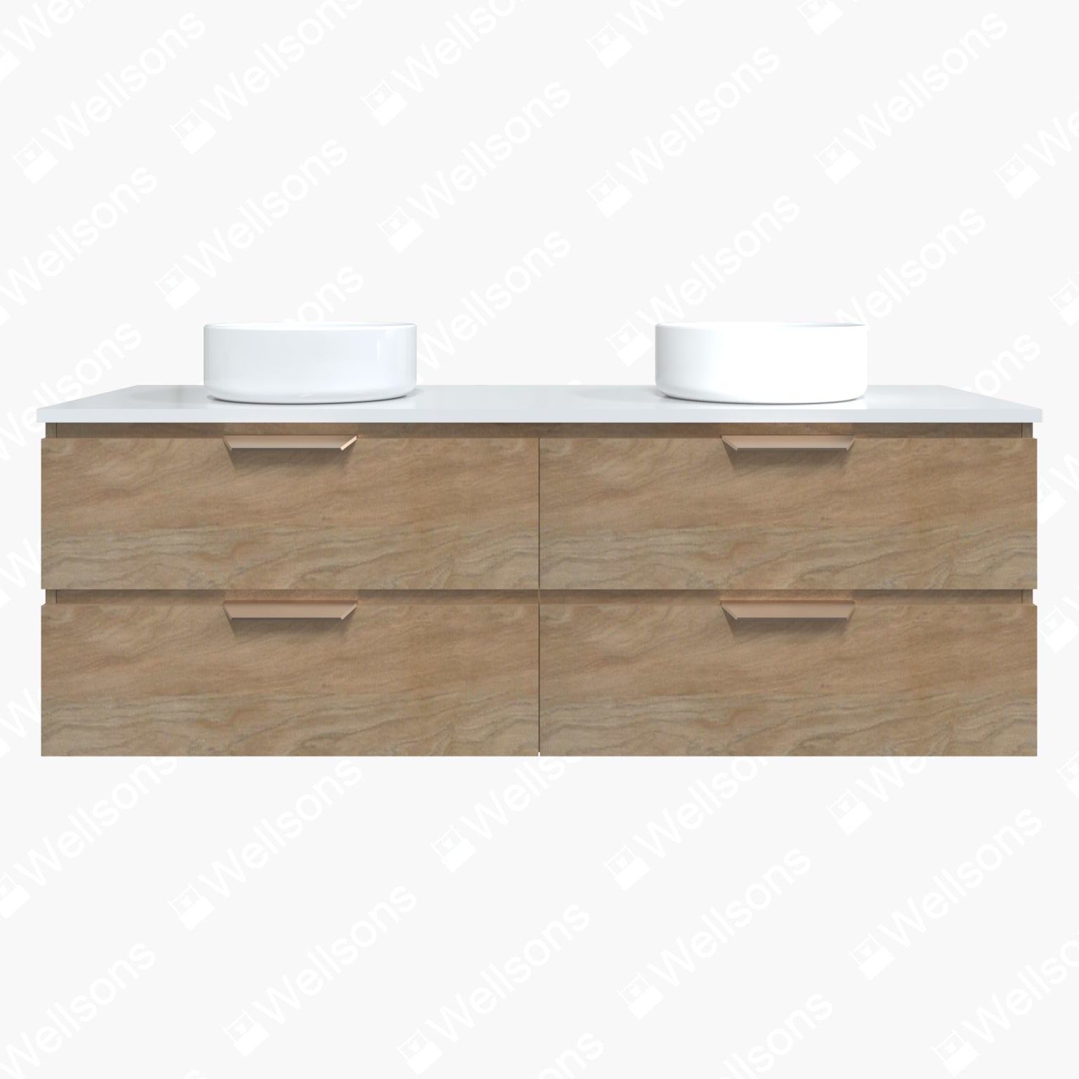 Timberline Nevada Plus Wall Hung Vanity with Above Counter Basin – Wellsons