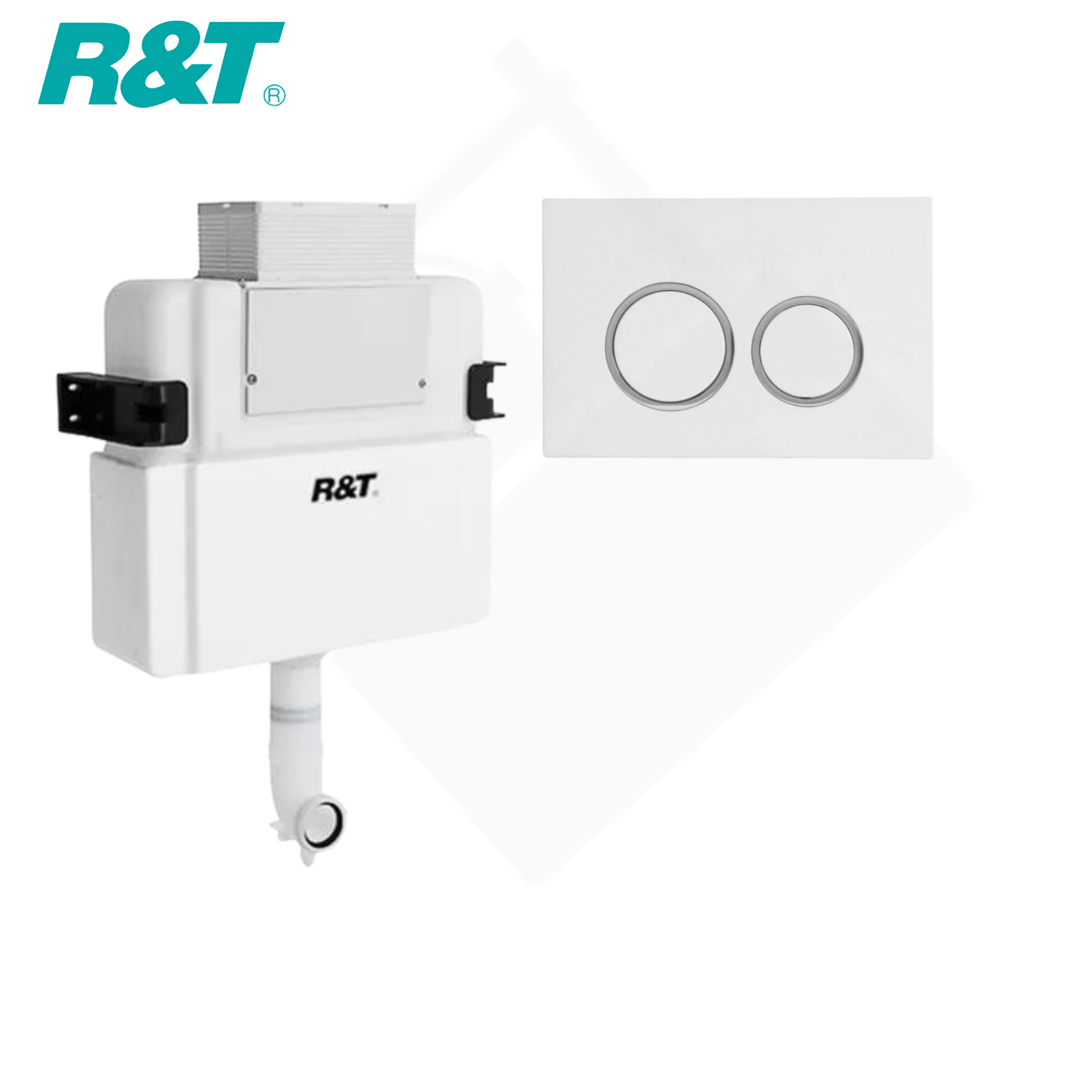 R&T Frameless Low Level In-wall Cistern For Wall Faced Toilet Pan ...