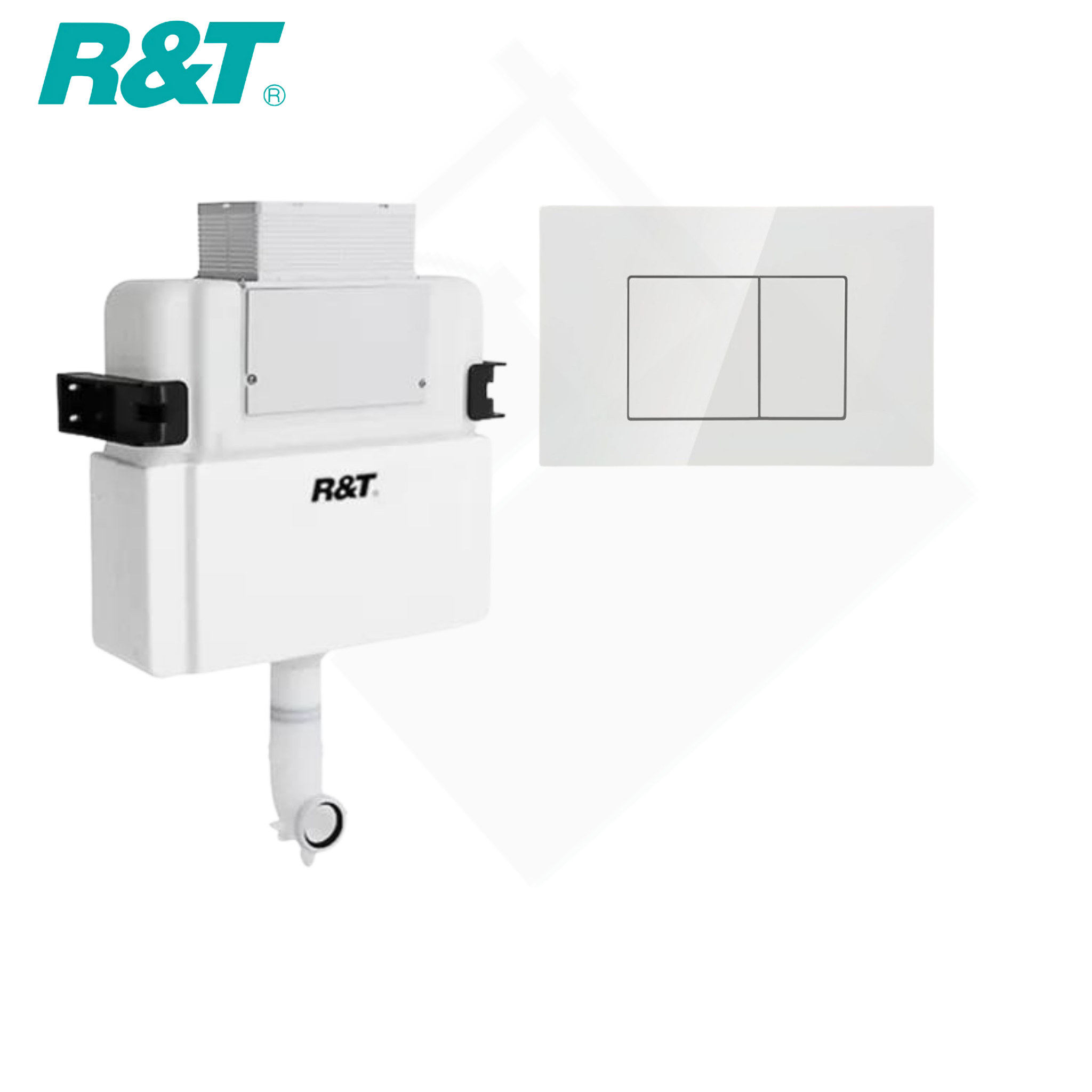 R&T Frameless Low Level In-wall Cistern For Wall Faced Toilet Pan ...