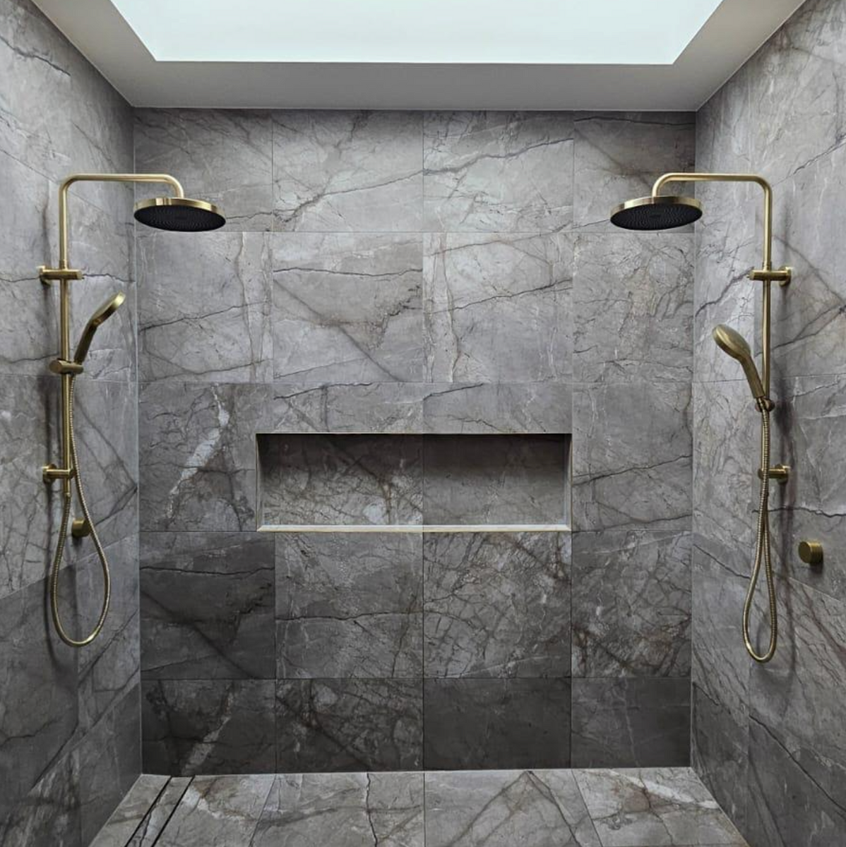 Root Light Grey Satin Marble Look Tile 600x1200 – Wellsons