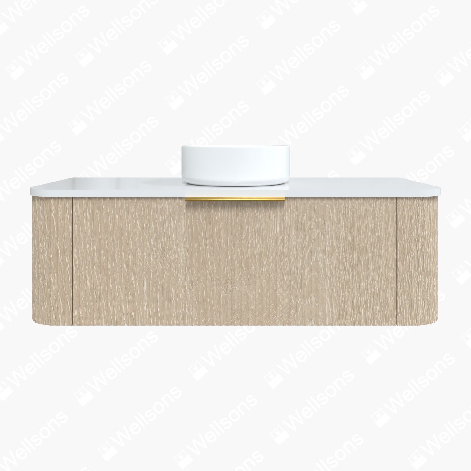 Timberline Santos Apollo Wall Hung Vanity with Above Counter Basin ...