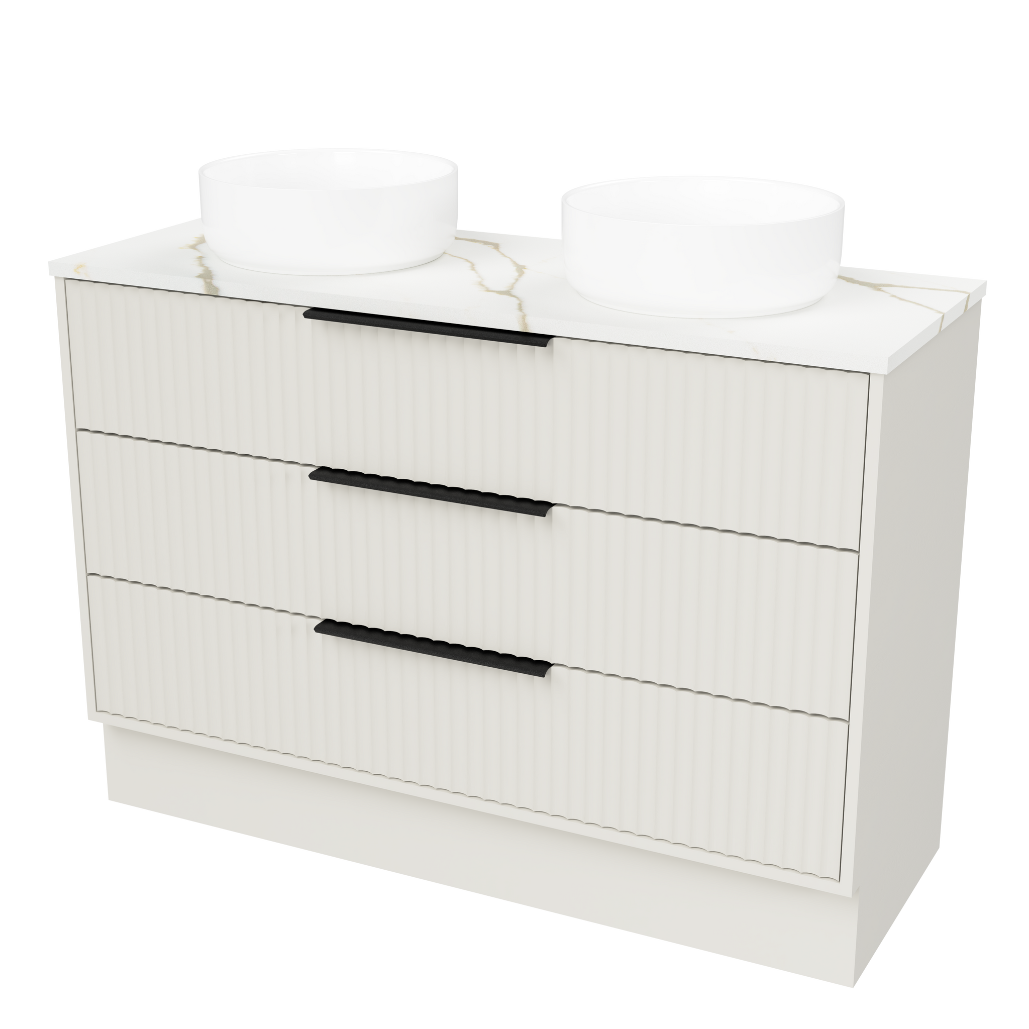 Timberline Emmett Apollo Floor Standing Vanity With Above Counter Basi ...