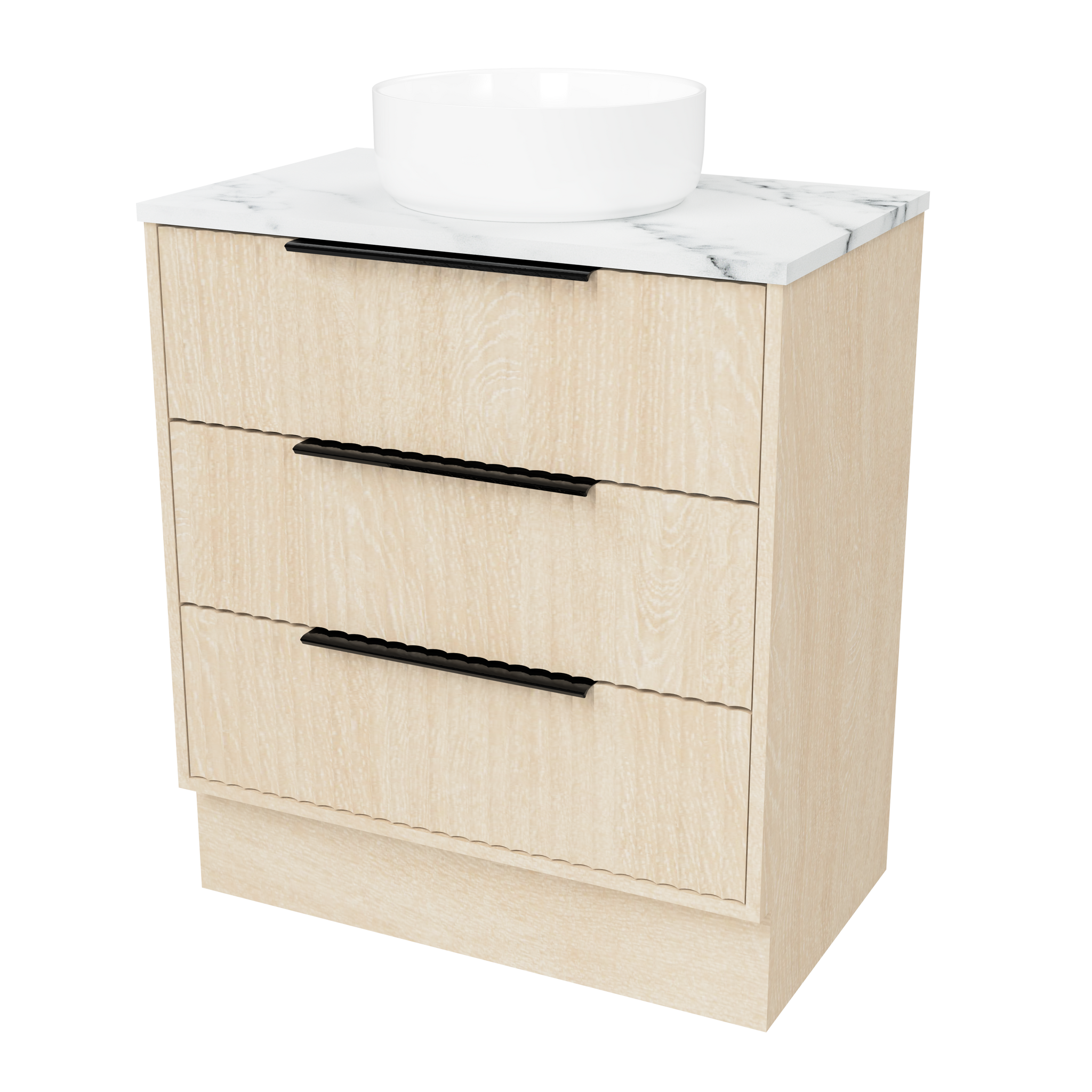 Timberline Emmett Apollo Floor Standing Vanity With Above Counter Basi ...