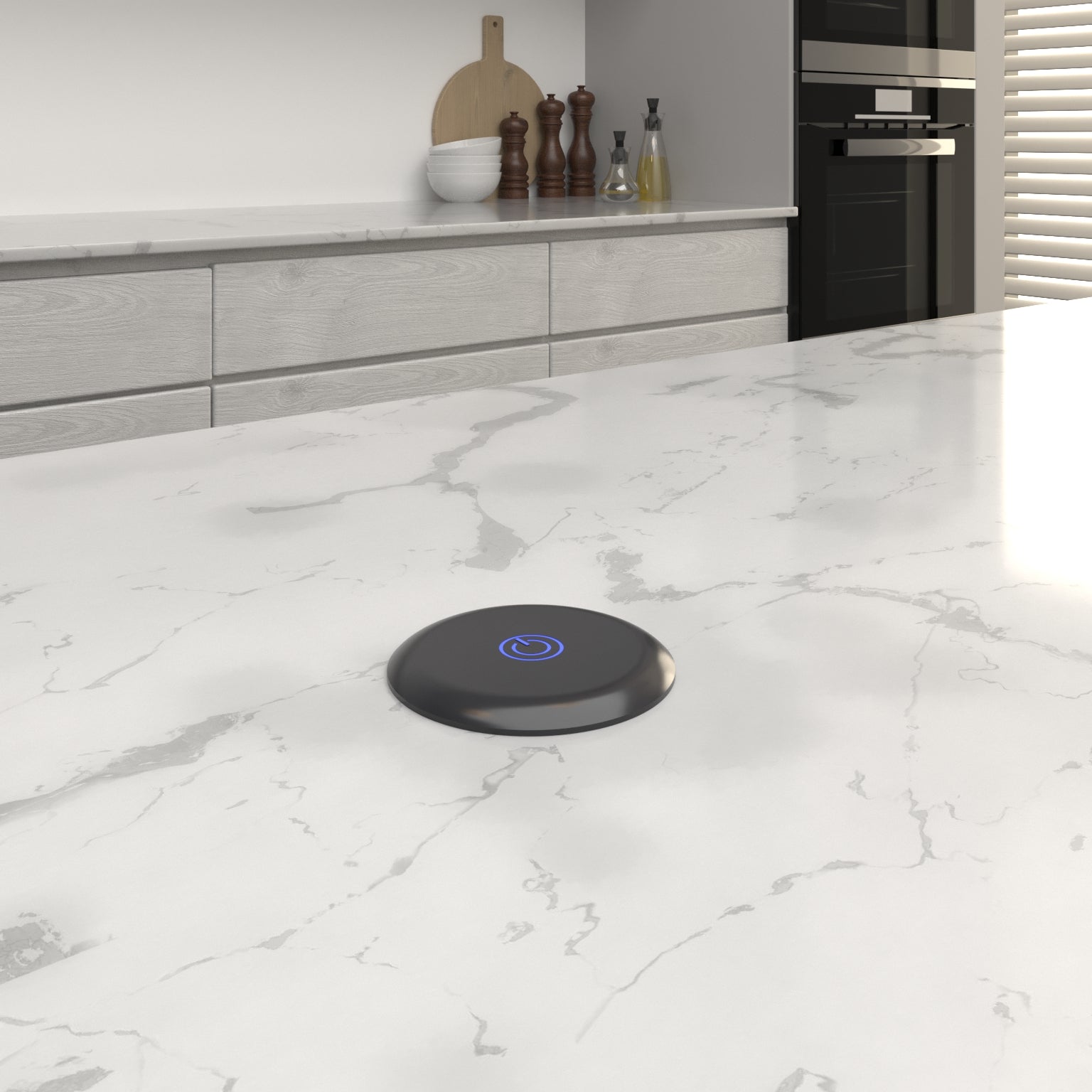 Pop Up Bench Power Point - Black Silver – Wellsons