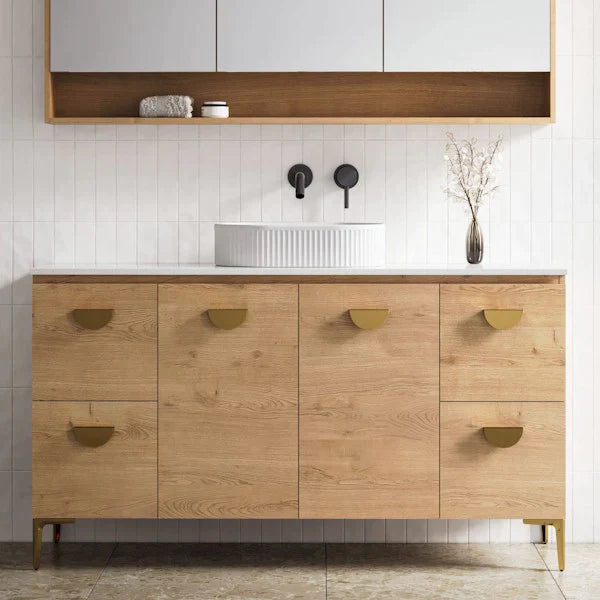 Timberline Nevada Floor Standing Vanity with Above Counter Basin on Le ...