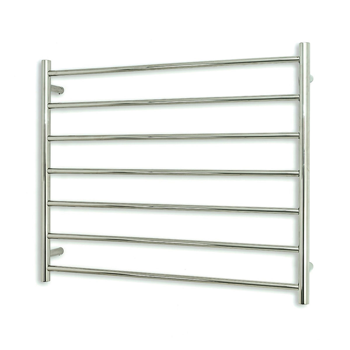 Radiant Heating Round Bars 240V Heated Towel Rails Chrome 900 x 750 ...