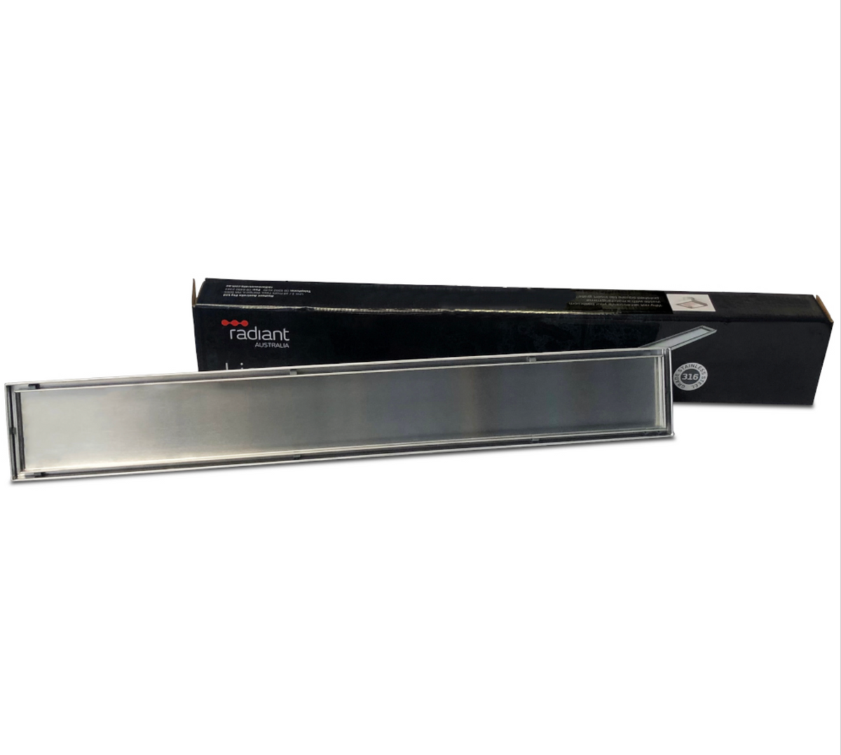 Radiant Tile Insert Channel Floor Waste Grate - Stainless Steel – Wellsons