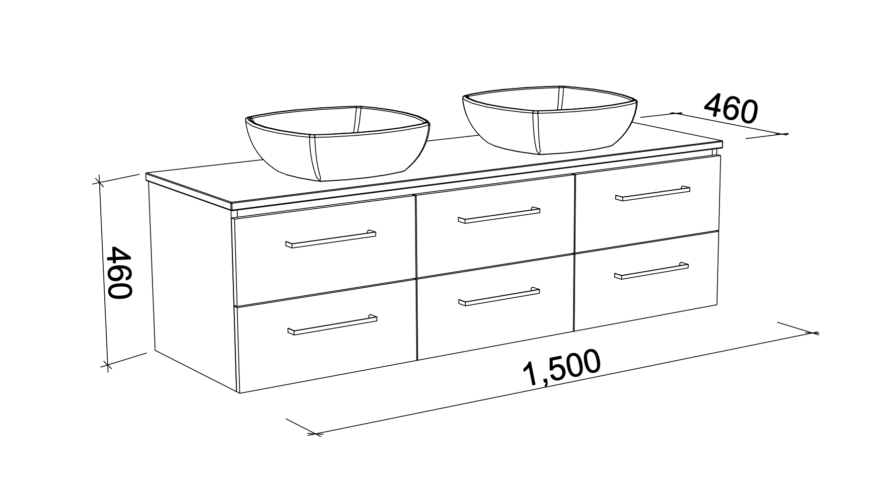 Timberline Ashton Wall Hung Vanity with Silksurface Top & Basin – Wellsons