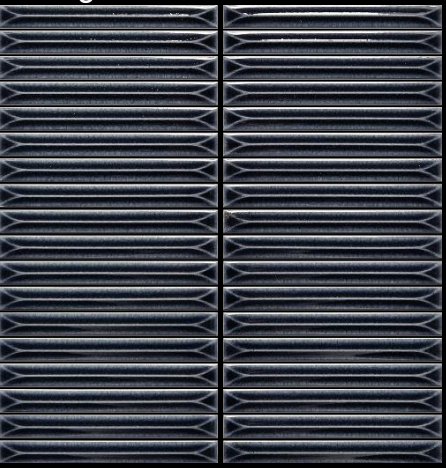 Brinx Kit kat Black Gloss Mosaic Tile – Wellsons