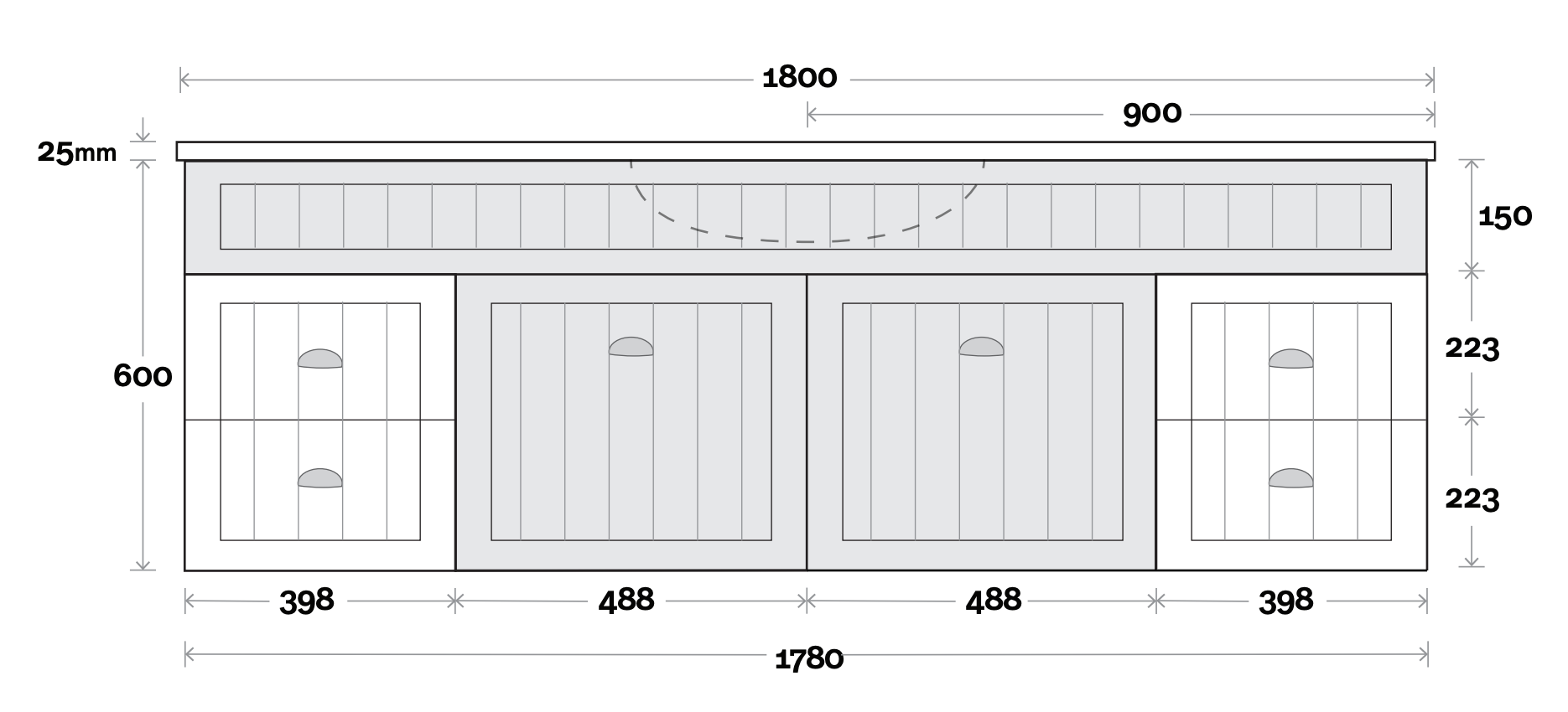 Marquis Kiama Wall Hung Vanity – Wellsons