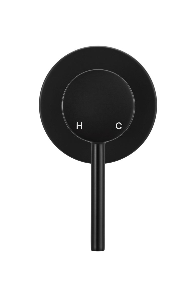 Meir Round Wall Mixer - Matte Black – Wellsons