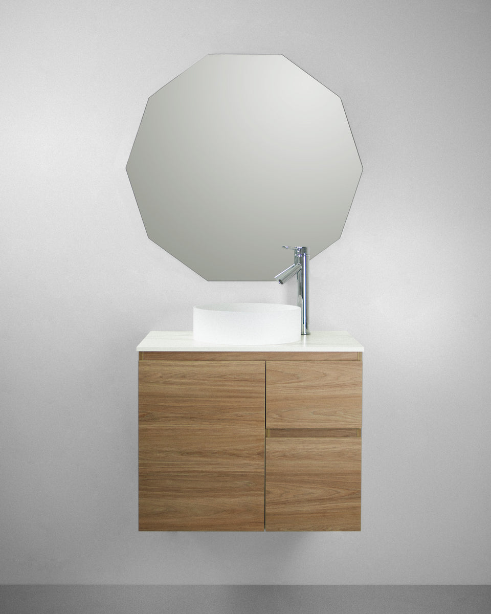 Marquis Phoenix Vanity with Solid Timber Top & Basin Floor Standing Va ...