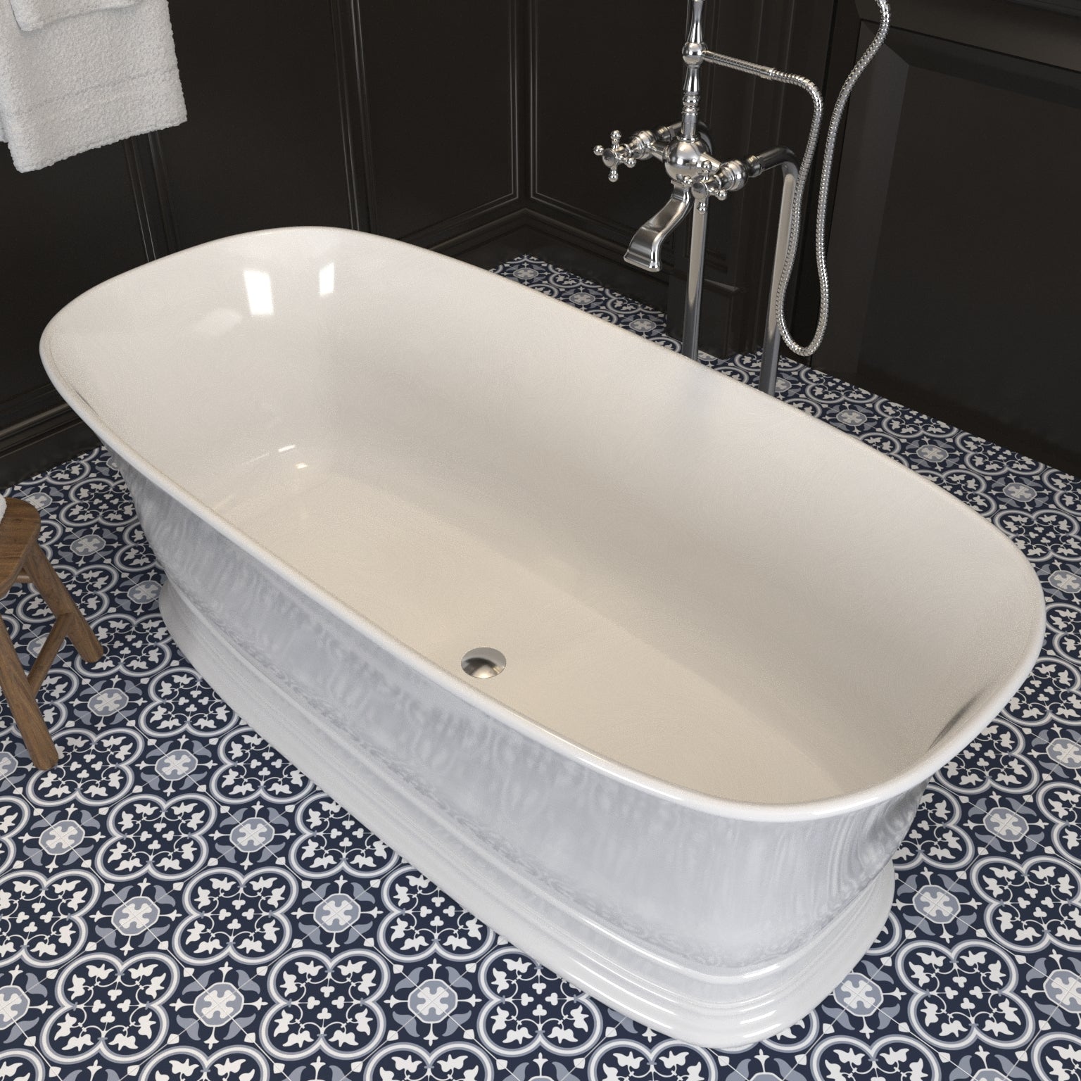 Traditional Freestanding Bath and Tapware Bathroom Package – Wellsons