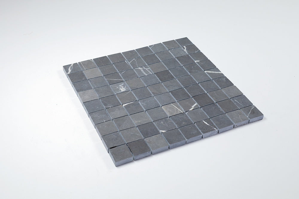 Deca Dark Grey Honed Square Tile – Wellsons