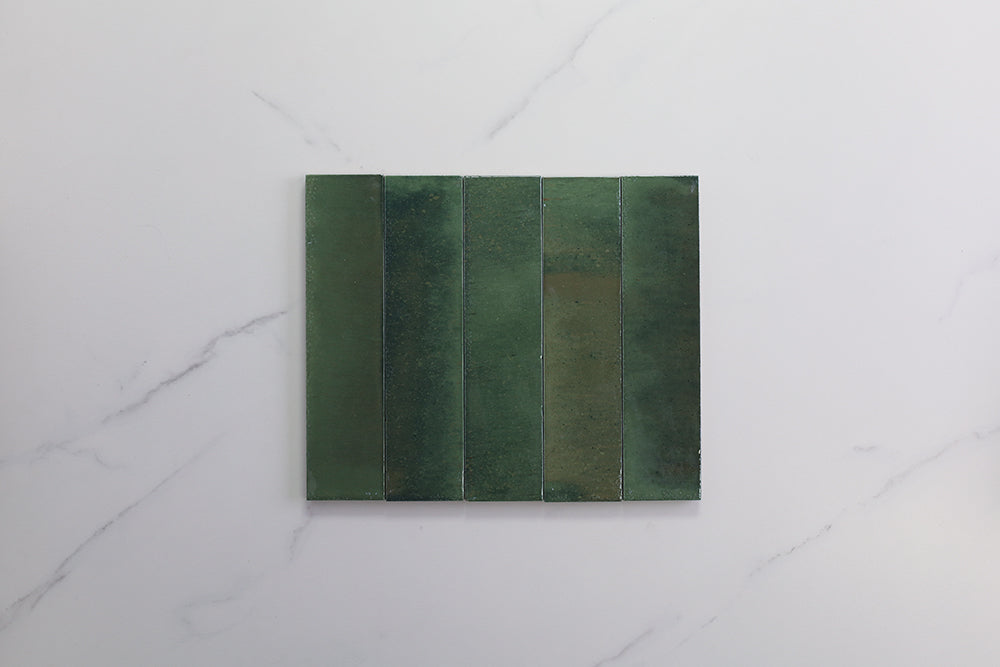 Hilton Green Forest Gloss Subway Tile – Wellsons