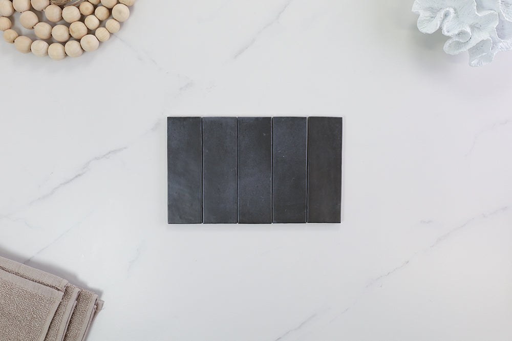 Soho Black Matt Subway Tile – Wellsons