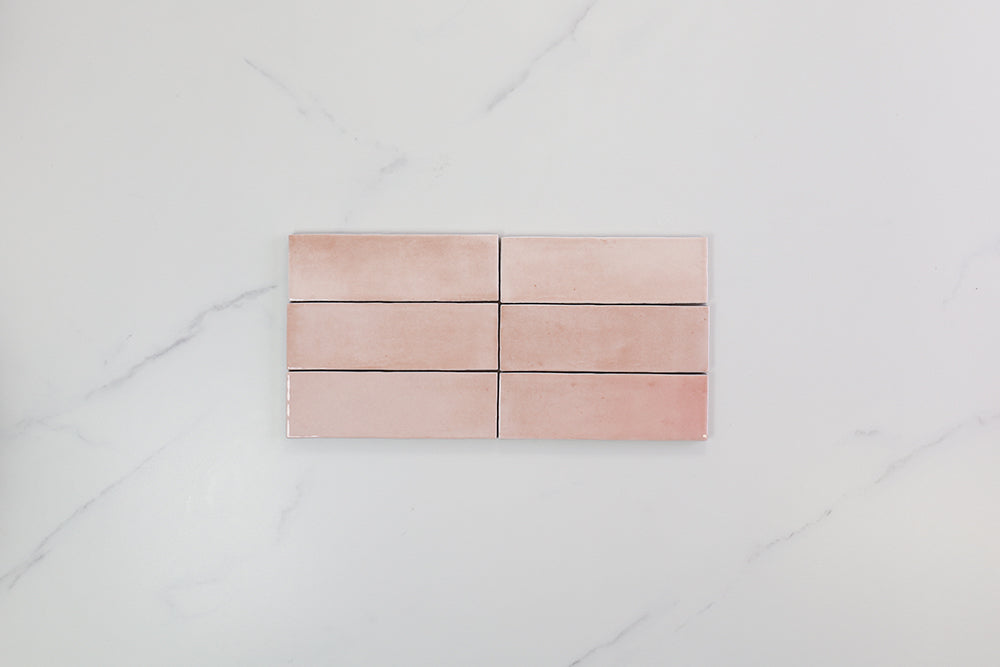 Soho Pink Gloss Subway Tile – Wellsons