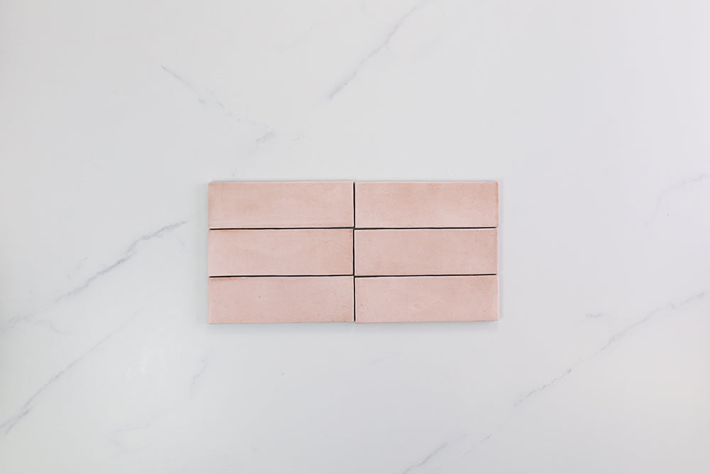 Soho Pink Matt Subway Tile – Wellsons