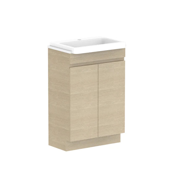 ADP Glacier Semi Recessed All Door Trio Vanity Solid Surface Top - Pro ...
