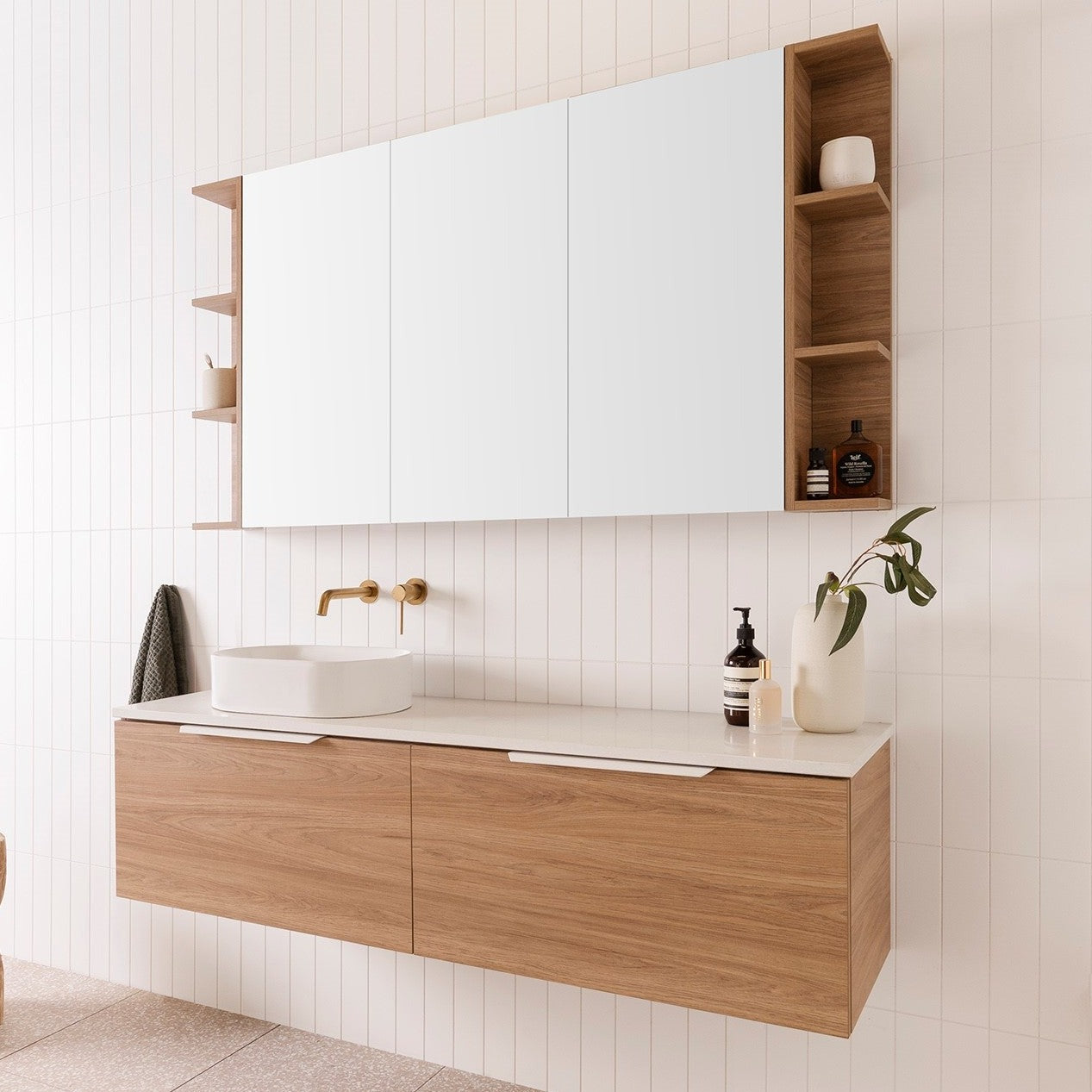 ADP Glacier Ensuite All Drawer Wall Hung Vanity - Pro – Wellsons