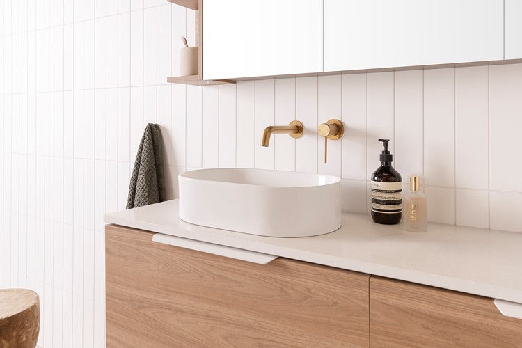 ADP Patty Above Counter Basin - Matte White – Wellsons