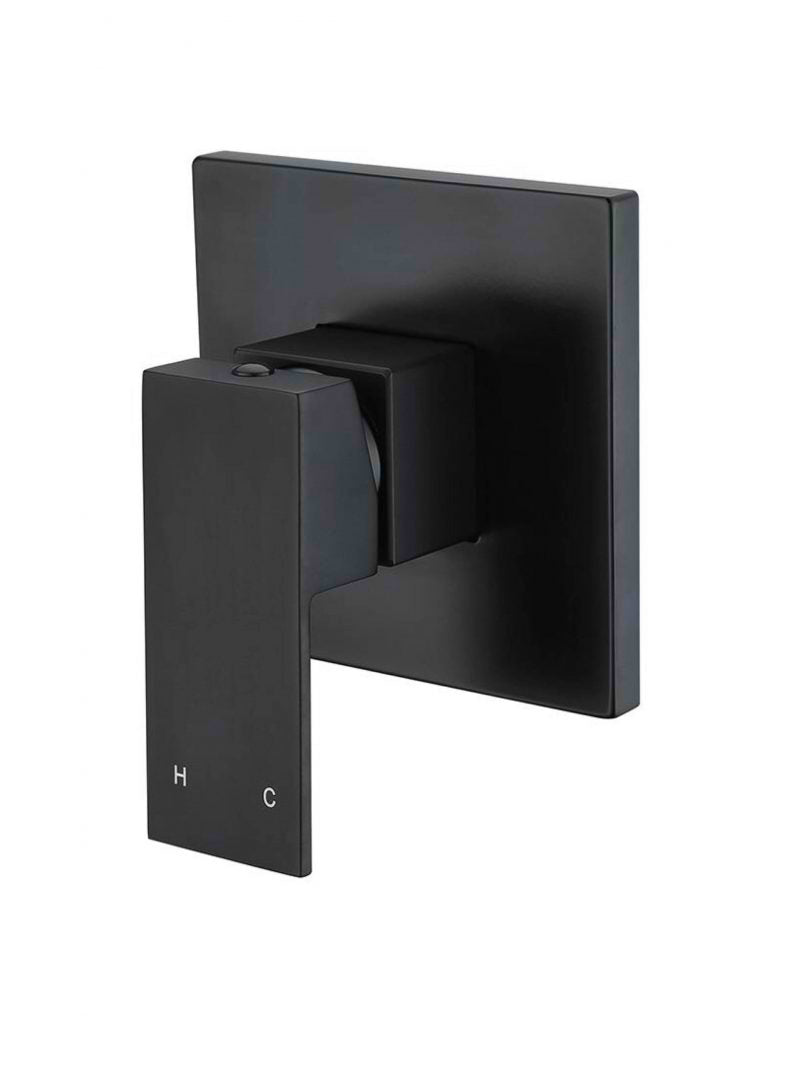 Meir Square Wall Mixer - Matte Black – Wellsons