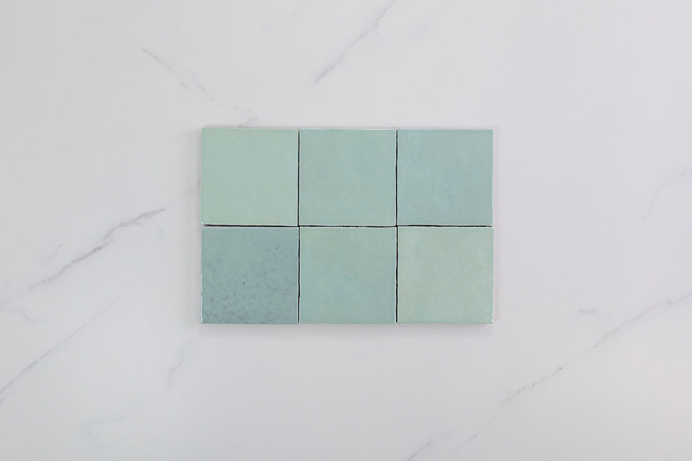 Milan Cielo Gloss Small Square Tile – Wellsons