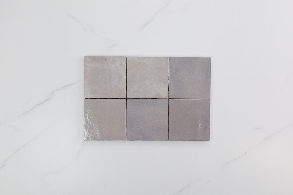 Milan Argilla Semi Gloss Small Square Tile – Wellsons